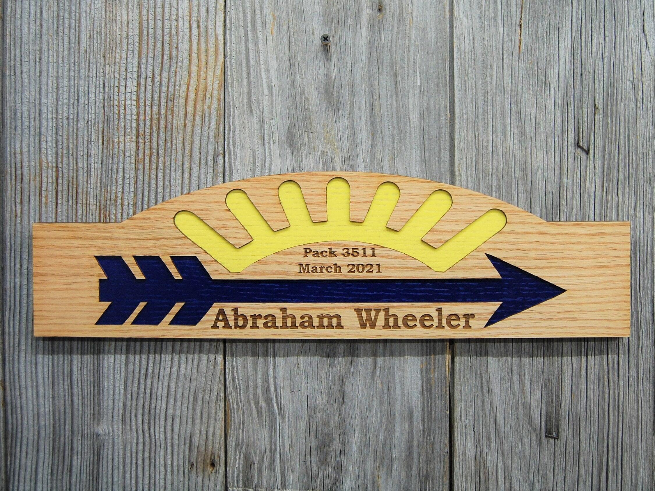 Products :: Arrow of Light Award Sign - Cub Scout AOL