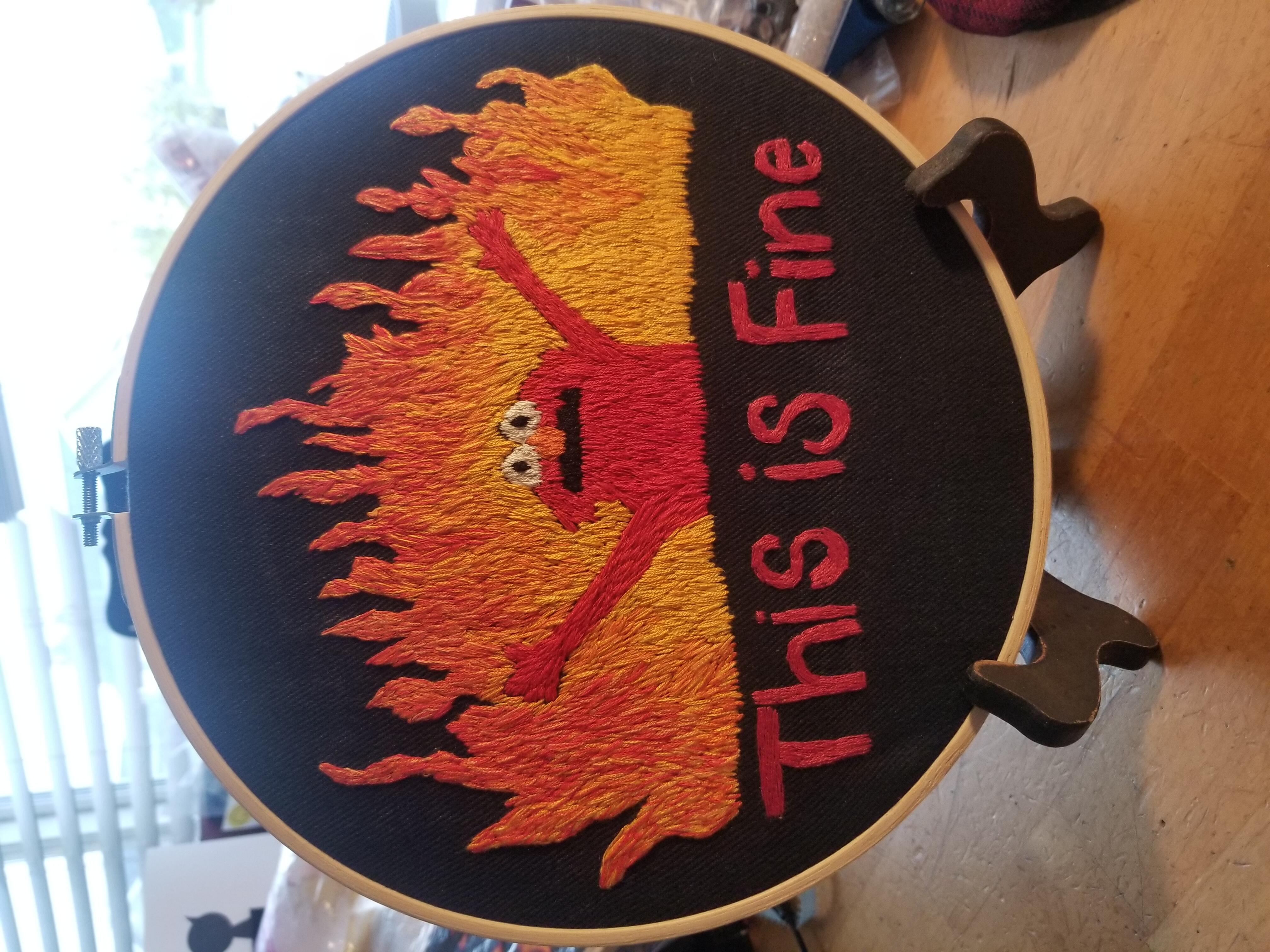 Art & Collectibles :: This Is FINE! Elmo Meme *Free Shipping* Perfect ...