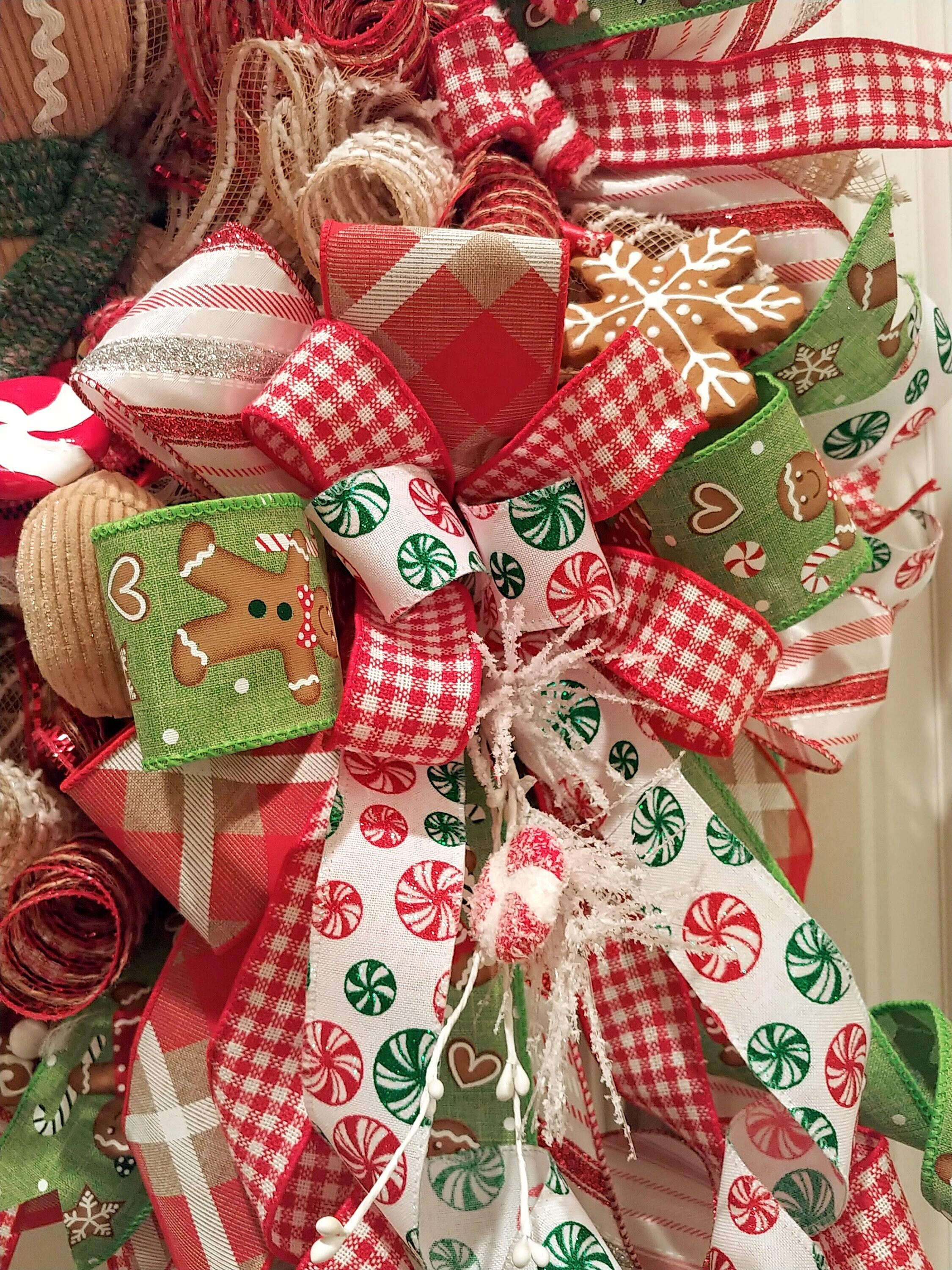 Products :: Gingerbread Wreath, Christmas Decor, Christmas Wreath for ...