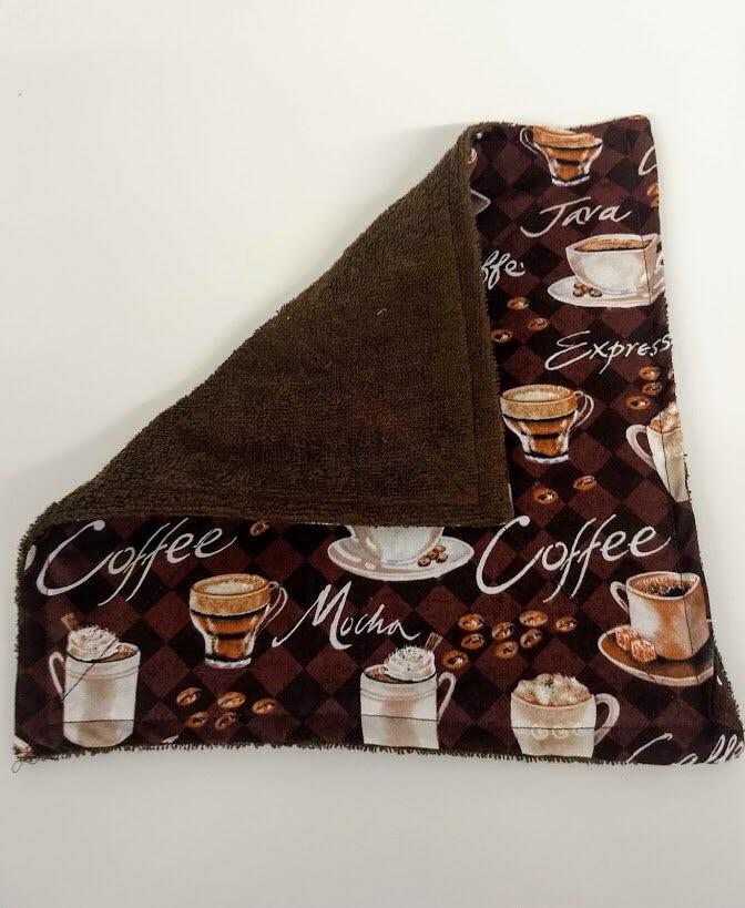 Products :: Kitchen Towel Terry Cloth set in Coffee Print