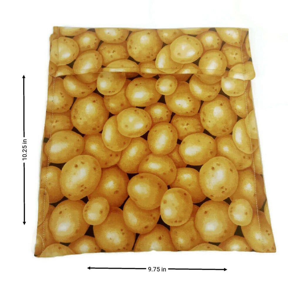 Products :: Microwavable baked potato bag, Potato Print Potato Bag, All ...