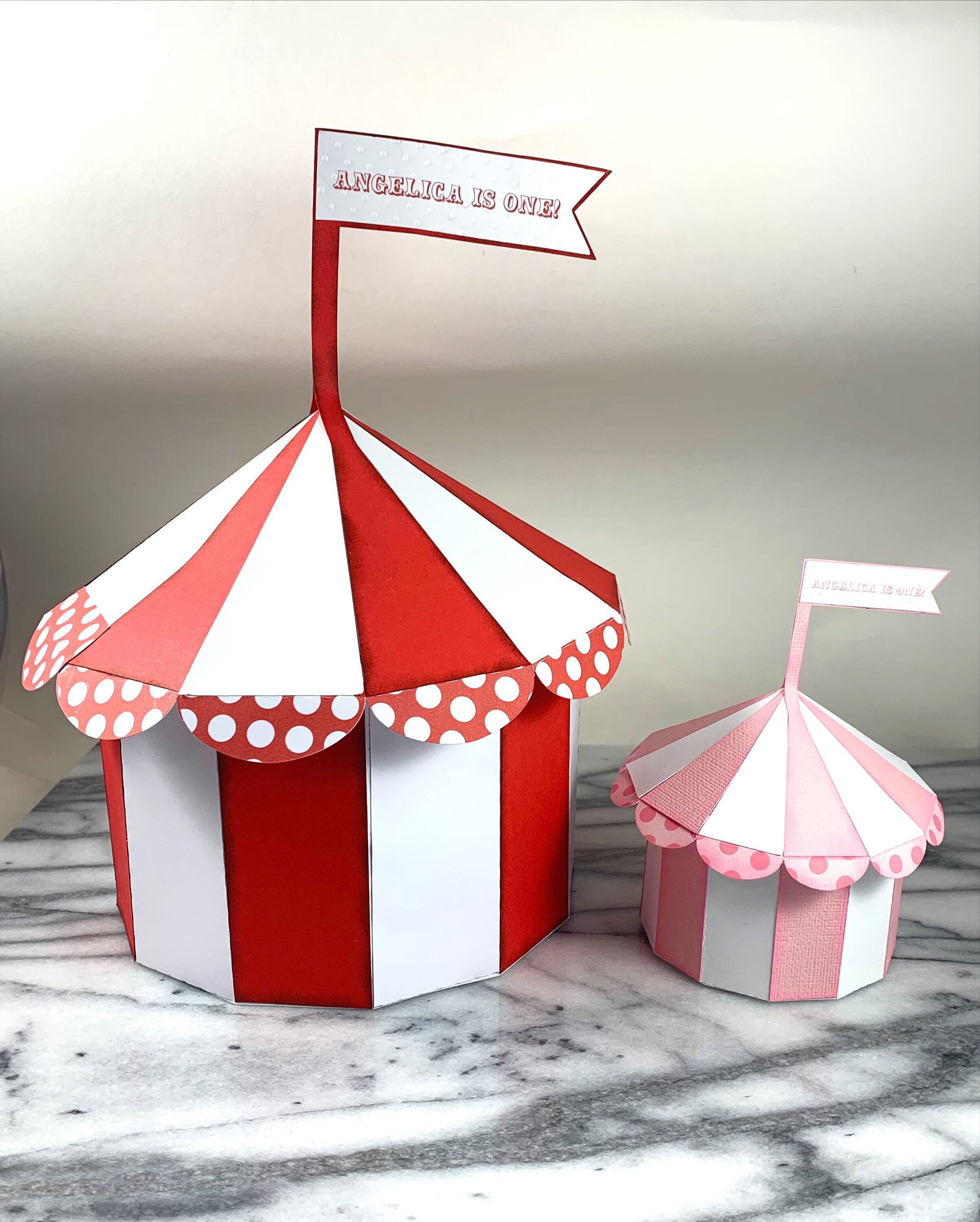 Products :: Carnival Tent Favor Boxes in two different sizes w ...