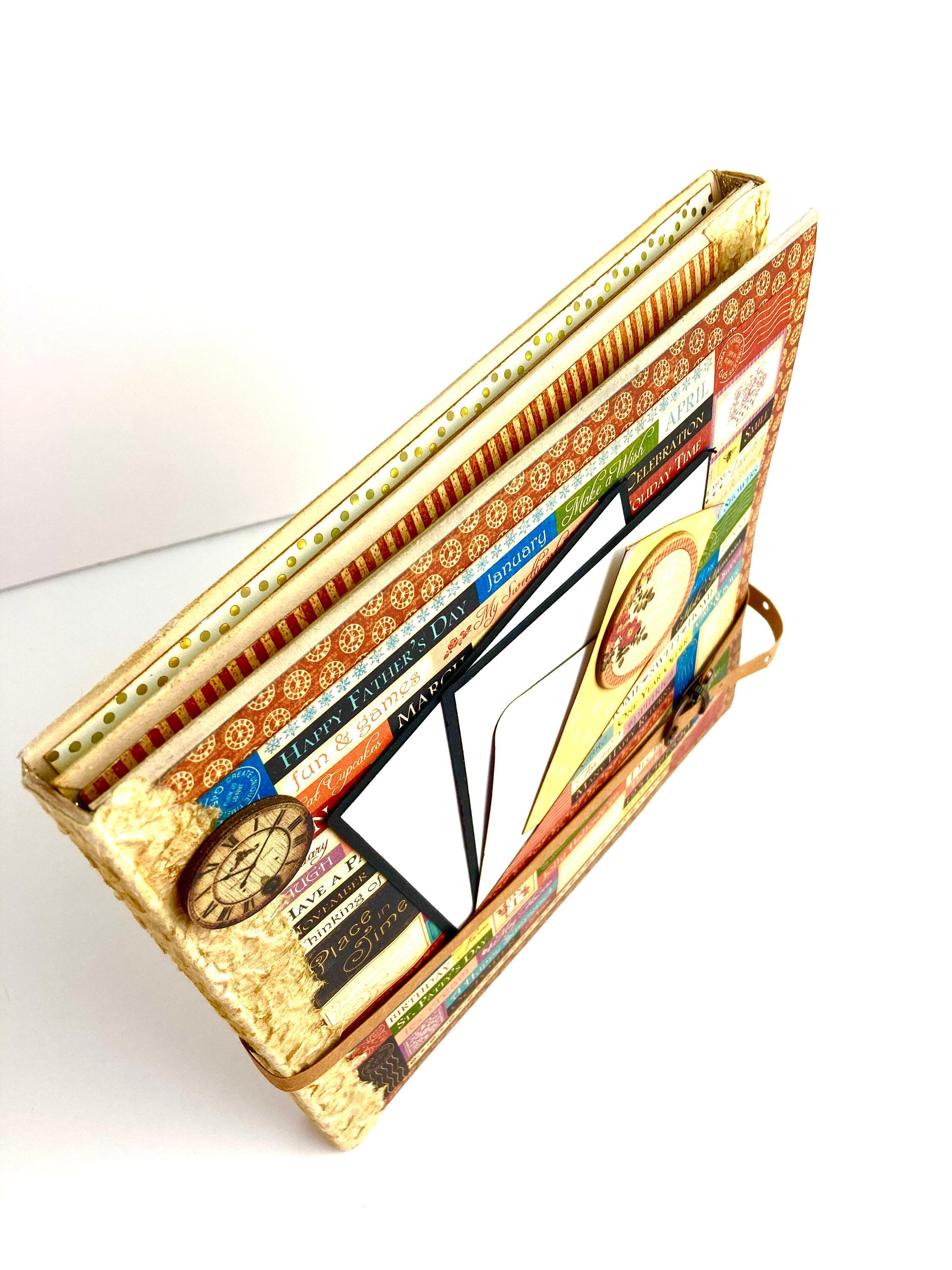 Products :: Handmade Photo Album with 12-month calendar, Scrapbook ...