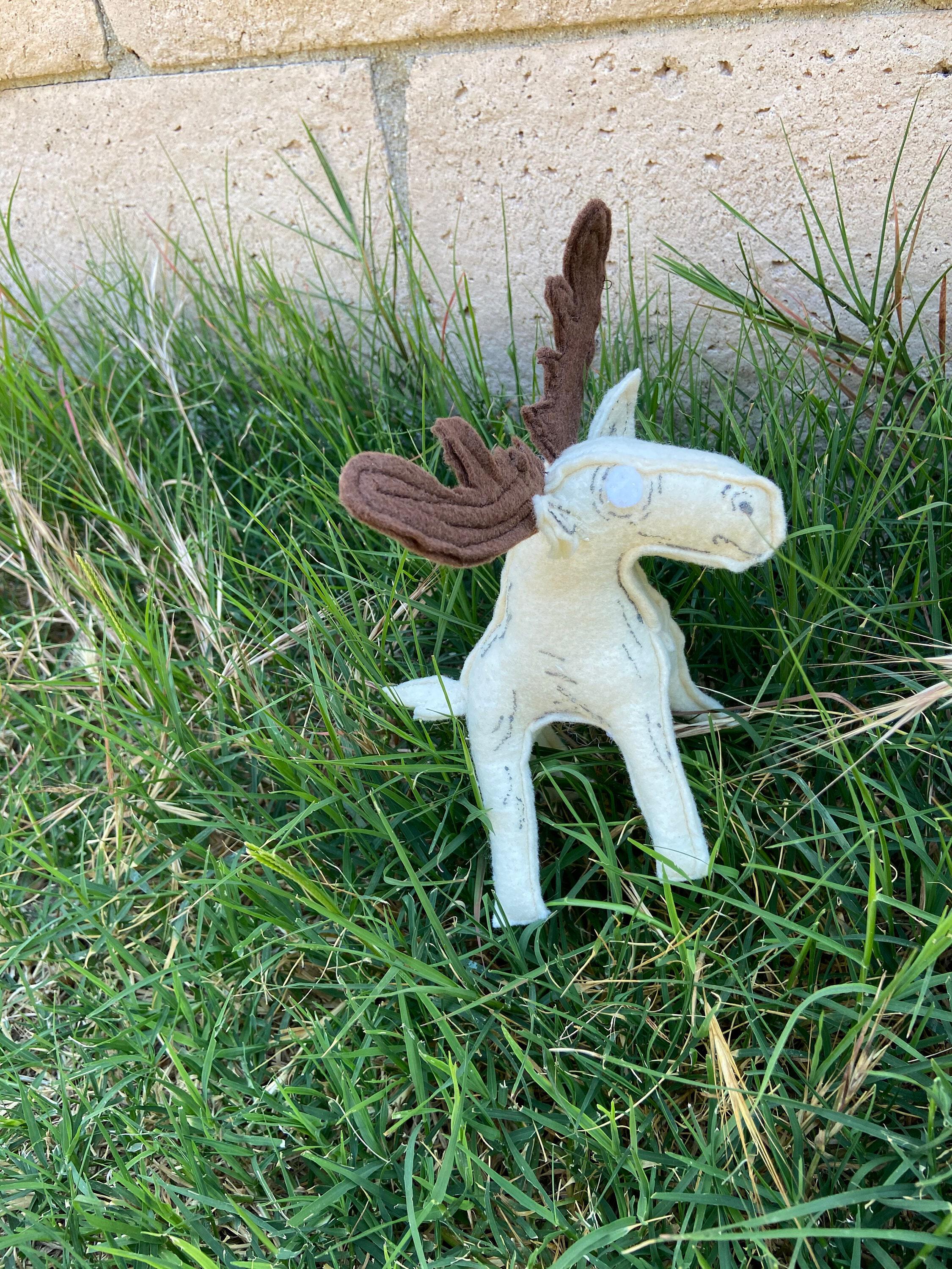 Products :: Maine Specter Moose, cryptid, plush moose