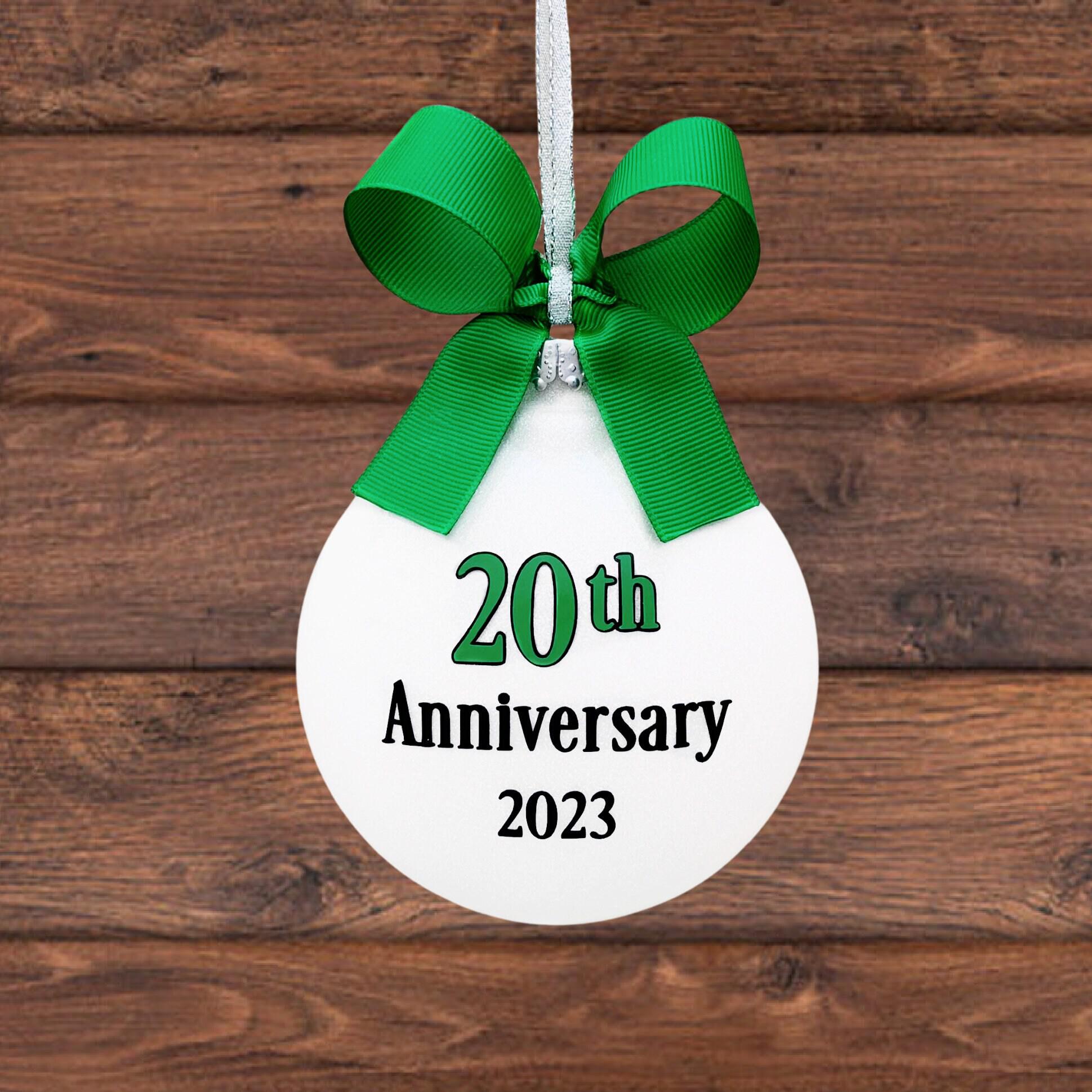Home & Living :: Home Decor :: Ornaments :: 20th Anniversary Ornament ...