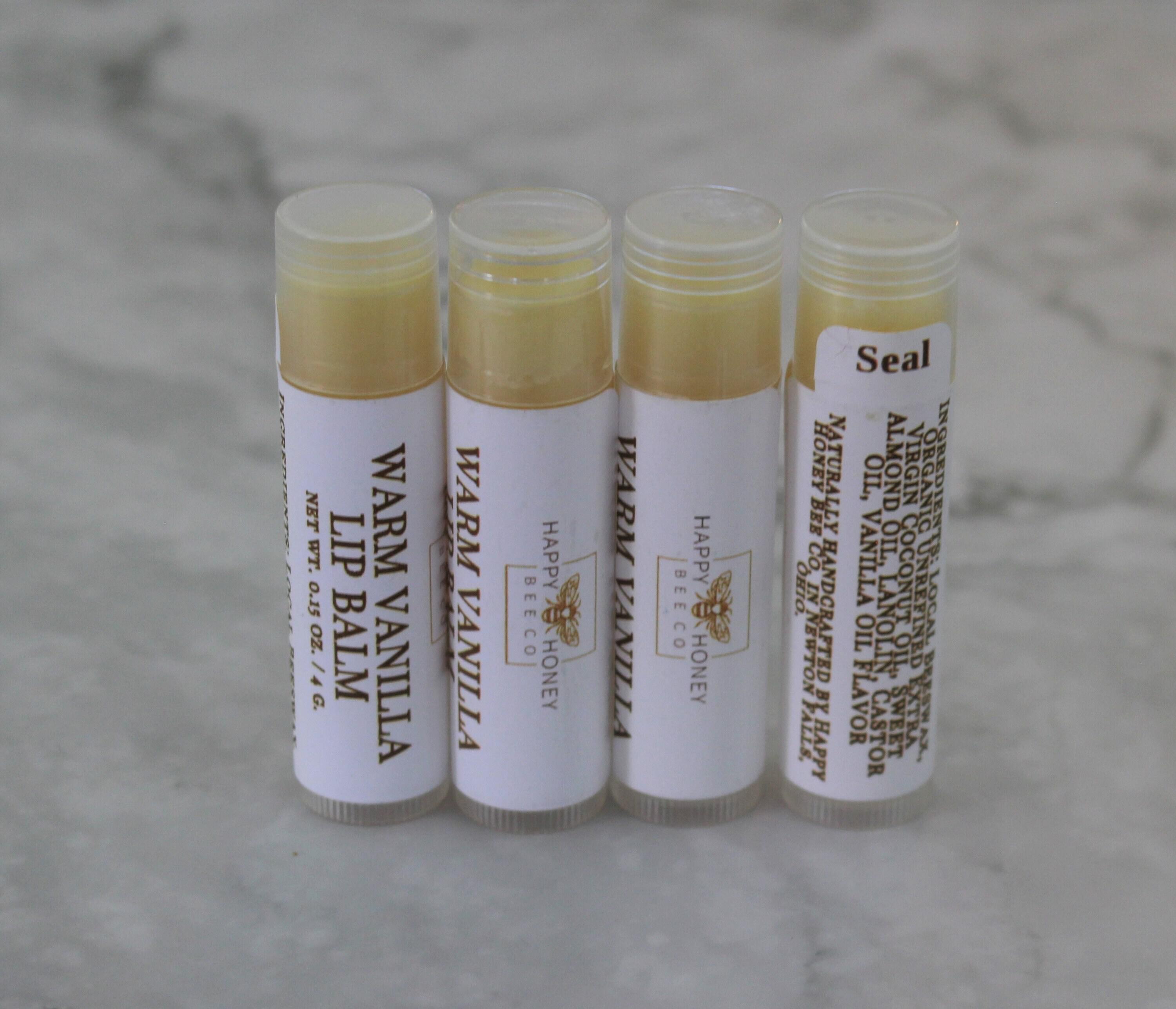 Products :: Vanilla Lip Balm l All Natural Chapstick Lip Gloss | Warm ...