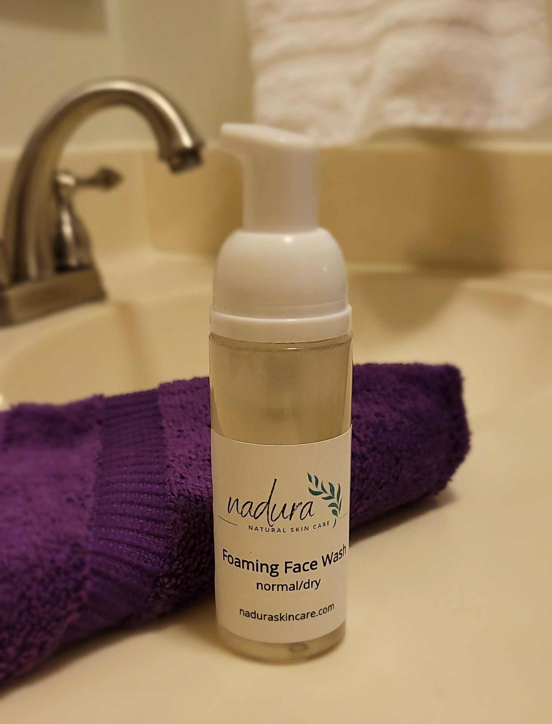 All Natural Foaming Face Wash | Nadura Skin Care