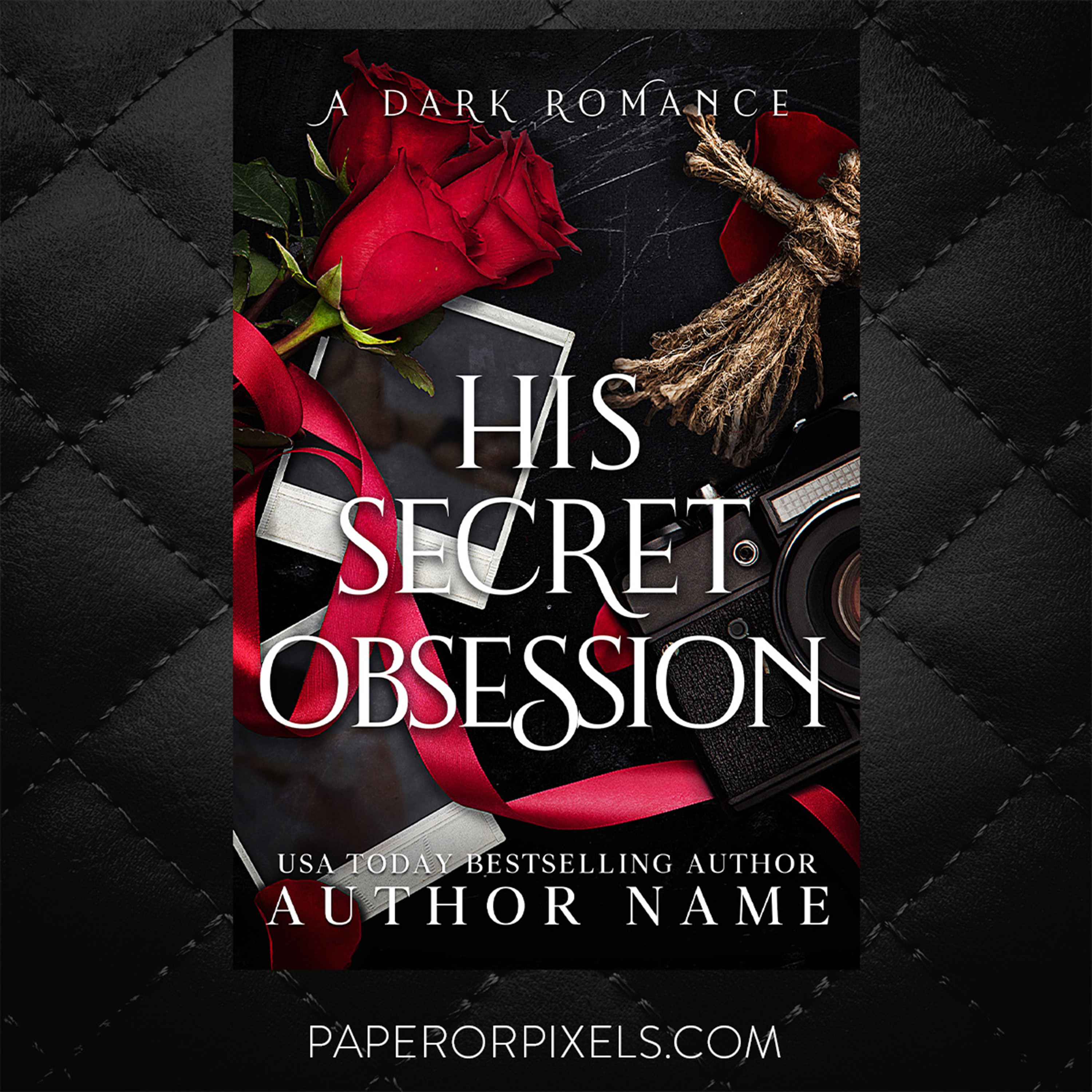 Discreet Cover for Dark Romance or Erotica