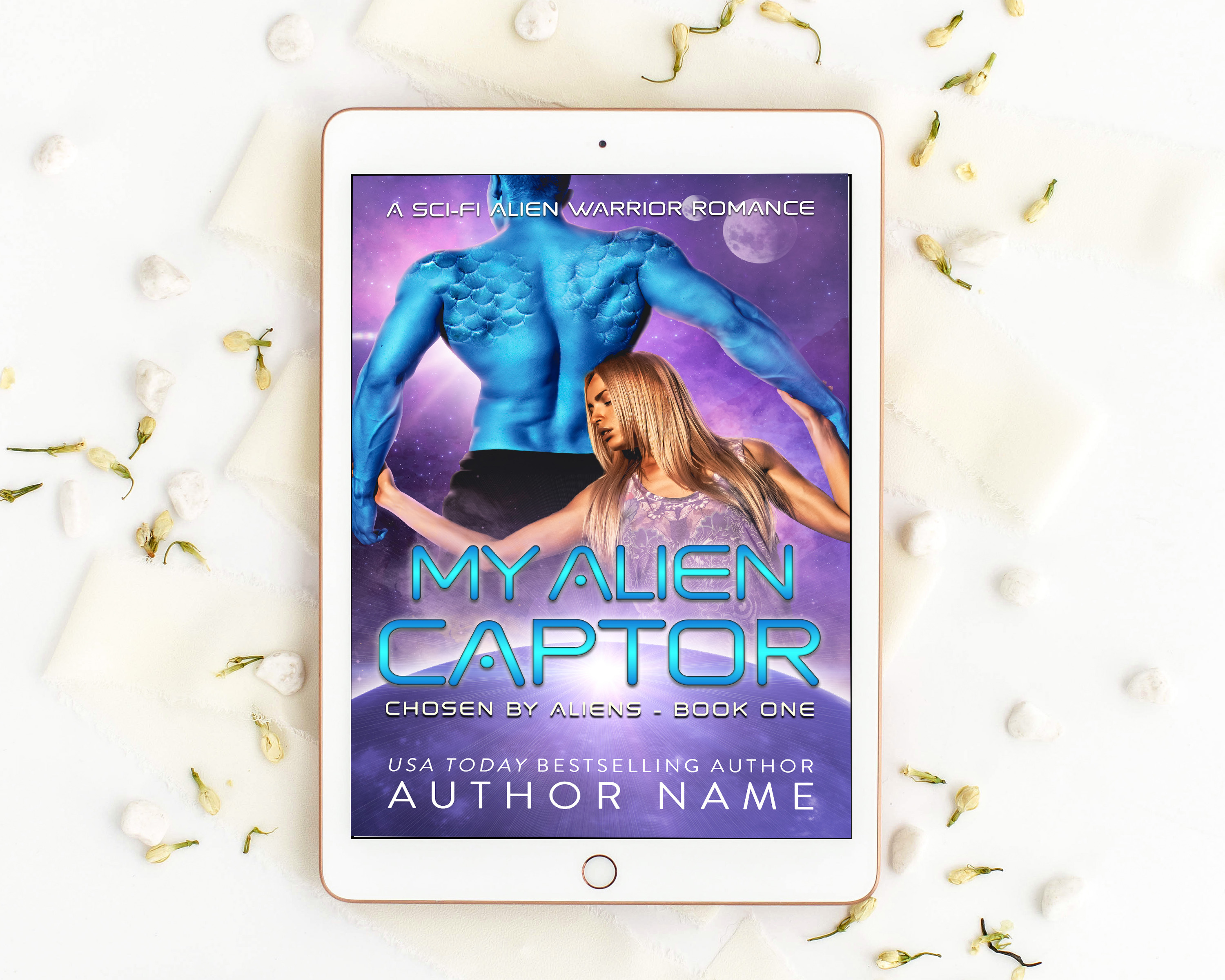 Alien Romance Premade Book Cover