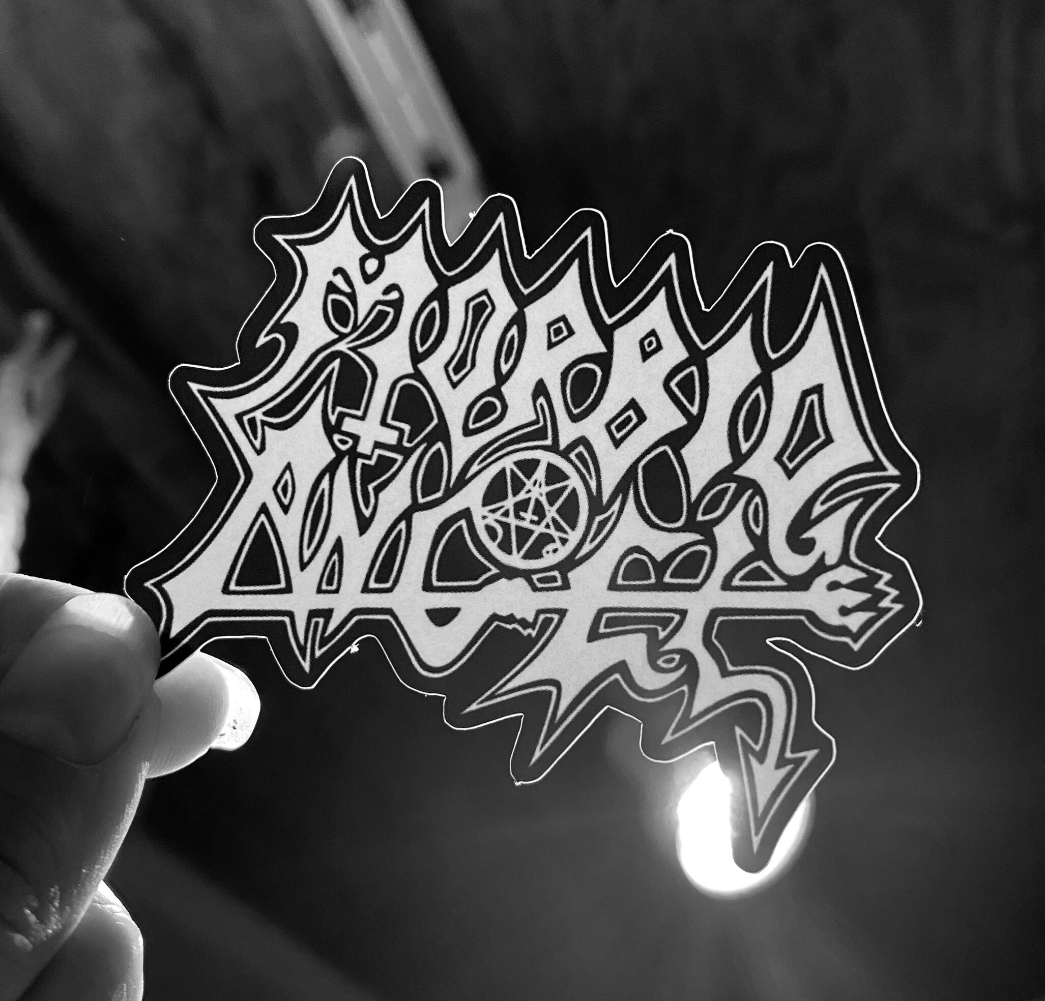 Home And Living Decals And Stickers Vinyl Decals Morbid Angel Printed Vinyl Cut Sticker