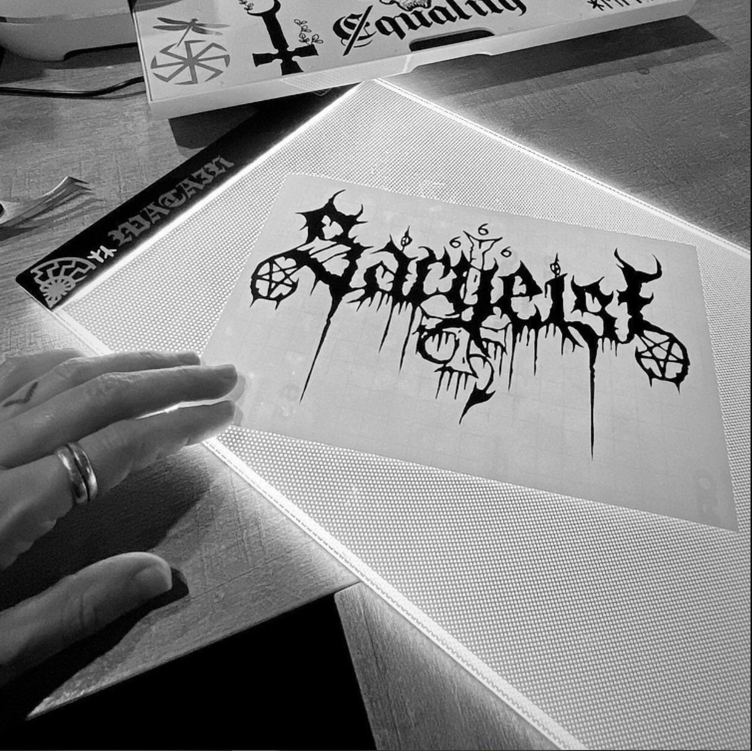 Home And Living Decals And Stickers Vinyl Decals 8 Sargeist Band Logo Vinyl Cut Sticker Decal
