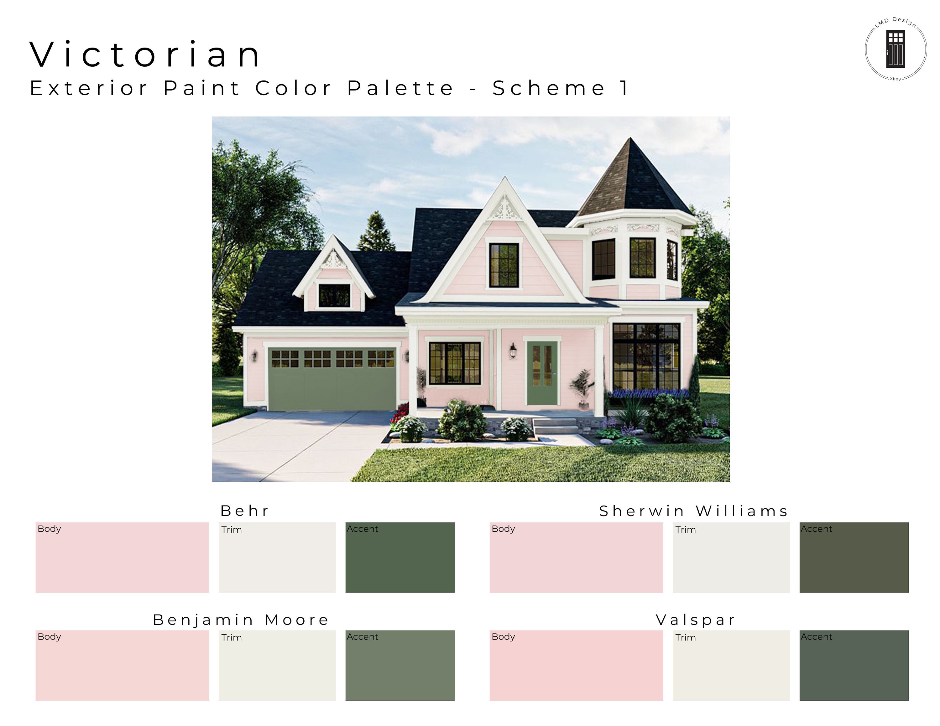 Handmade Supplies :: Paint & Stains :: Palettes :: Victorian Exterior ... Handmade Supplies :: Paint & Stains :: Palettes :: Victorian Exterior ...