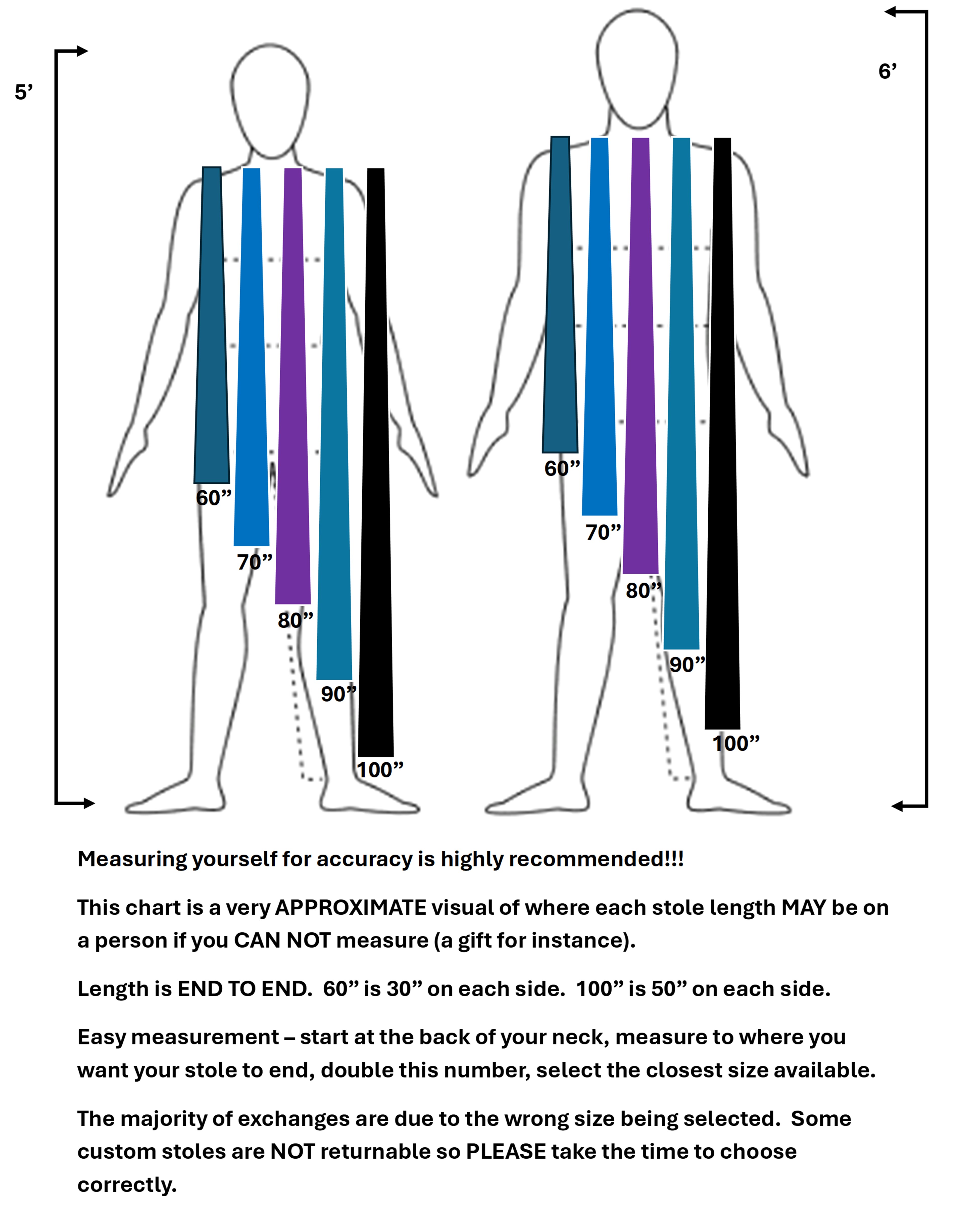 Clothing & Accessories :: Handmade Wedding or Funeral Clergy Stole with ...