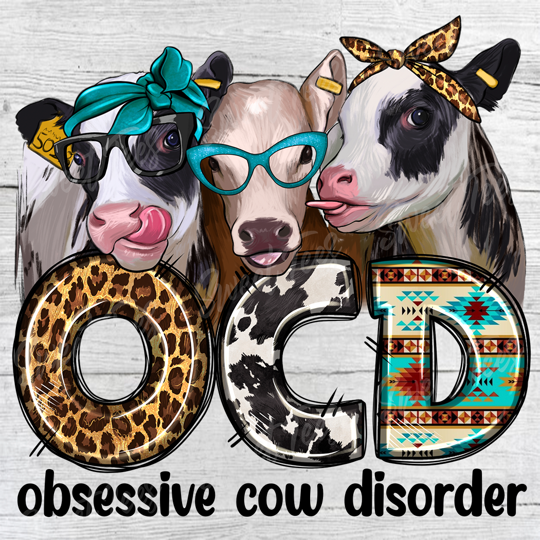 Clothing & Accessories :: Women's :: Shirts & Tops :: OCD Obsessive Cow ...