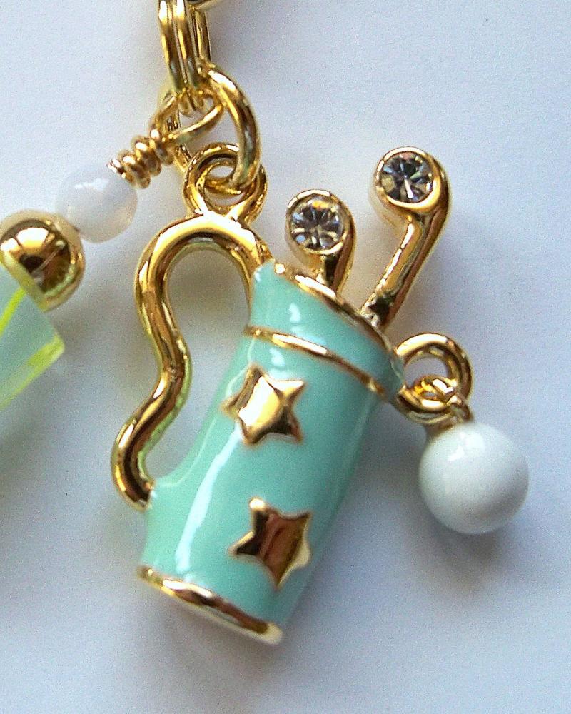 Jewelry :: Zipper Pull Golf Bag