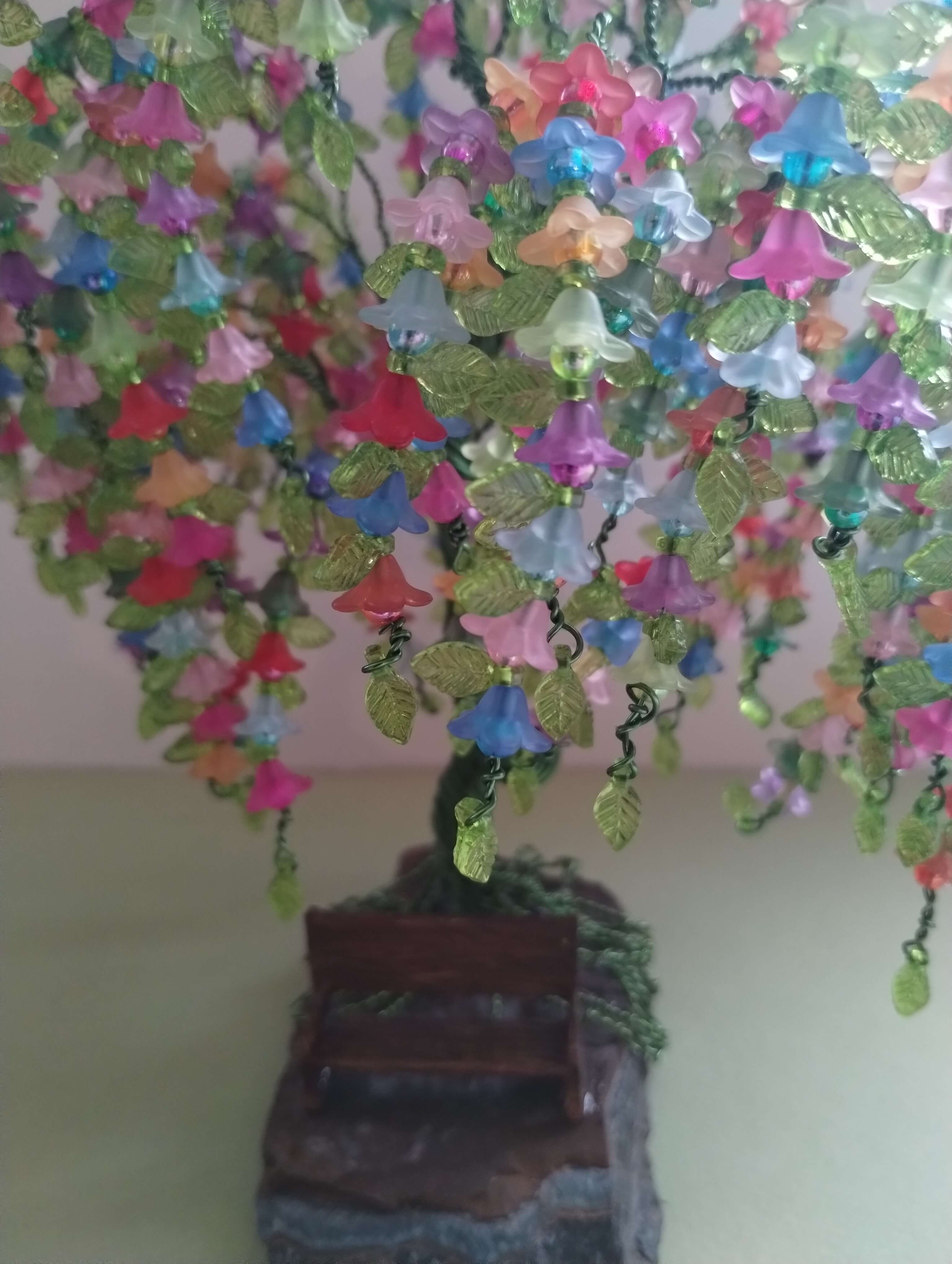 Art & Collectibles :: Collectibles :: Flowering Weeping Willow Wire Tree