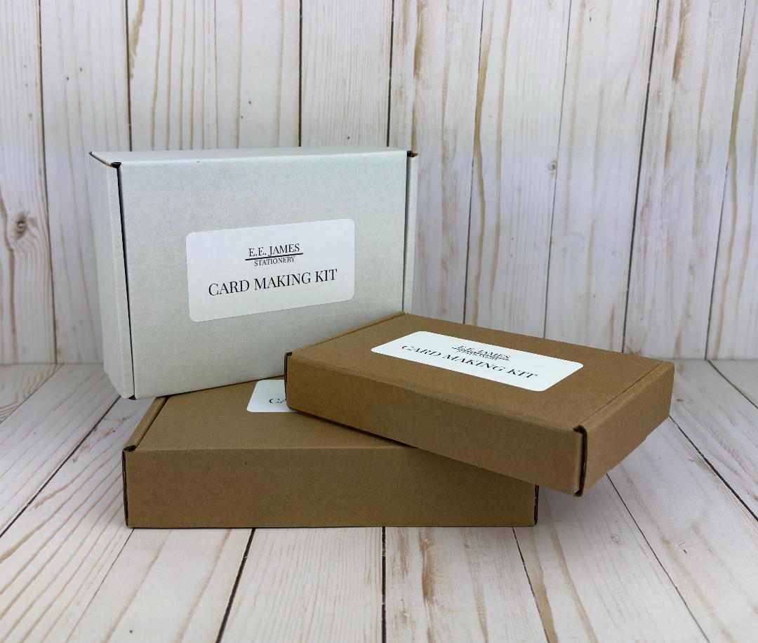 Mini Flower Card Kit to Make 12 Tiny Gift Enclosure Cards for Her