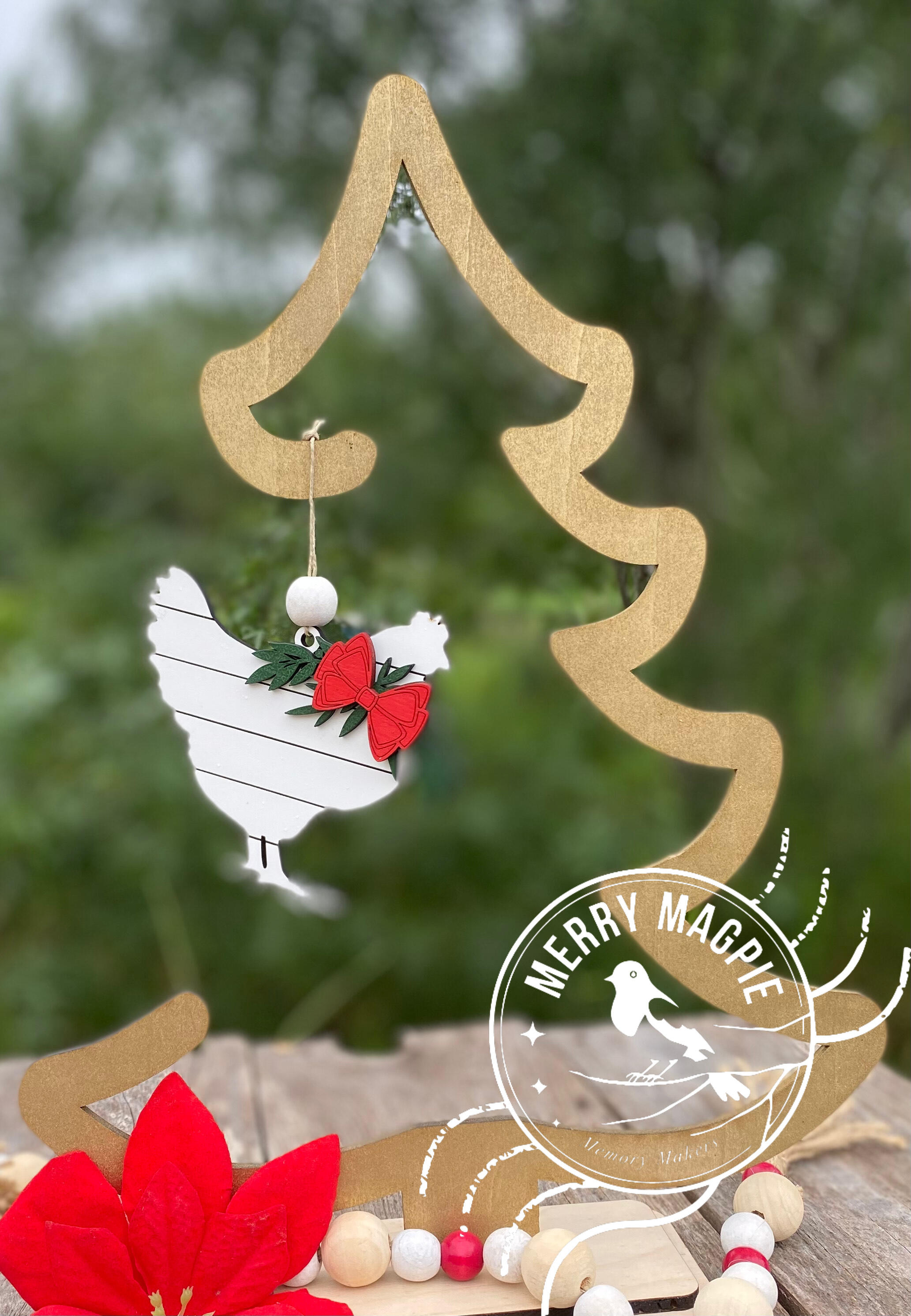 Farm Animal Shiplap Christmas Ornaments Farm Animal Shiplap Christmas Ornaments