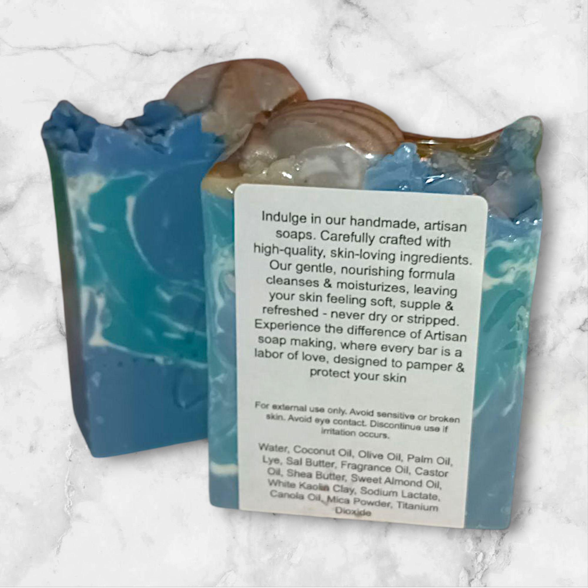 Bath & Beauty :: Soaps & Washes :: Ocean Mist Cold Process Soap Bar