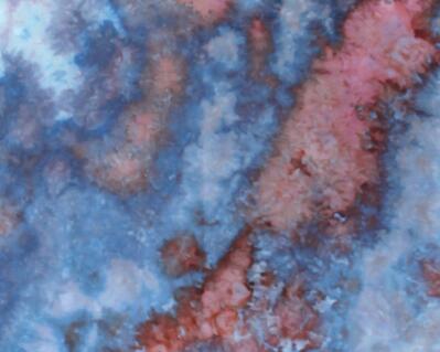 Ice dyed fabric