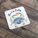 Crab mug with matching coaster