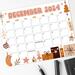 Retro Whimsical December Calendar