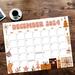 Retro Whimsical December Calendar