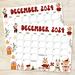 Vintage December Calendar Printable