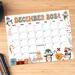 Whimsical Cute December Calendar