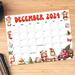 Vintage Retro December Calendar