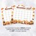 Whimsical November Calendar