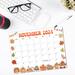Whimsical Retro November Calendar