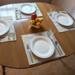 Beige Medallion Placemat Set